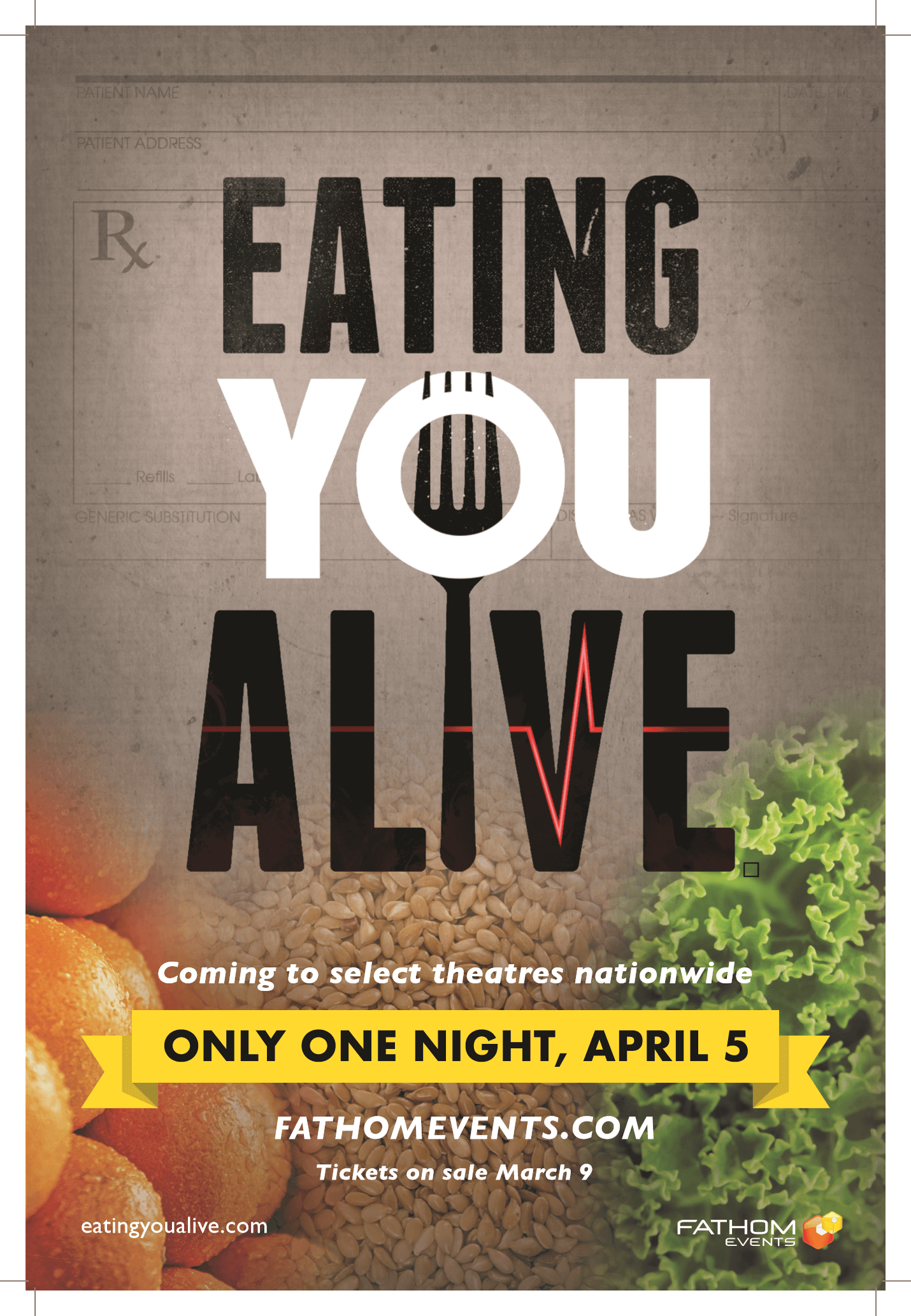 Vegan Health Documentary 'Eating You Alive' to be Shown at Cinemas ...