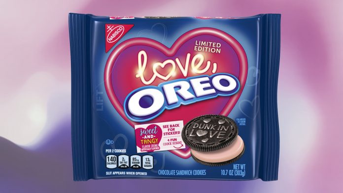 Vegan Pink ‘Love, Oreo’ Cookies Launch Just In Time for Valentine’s Day