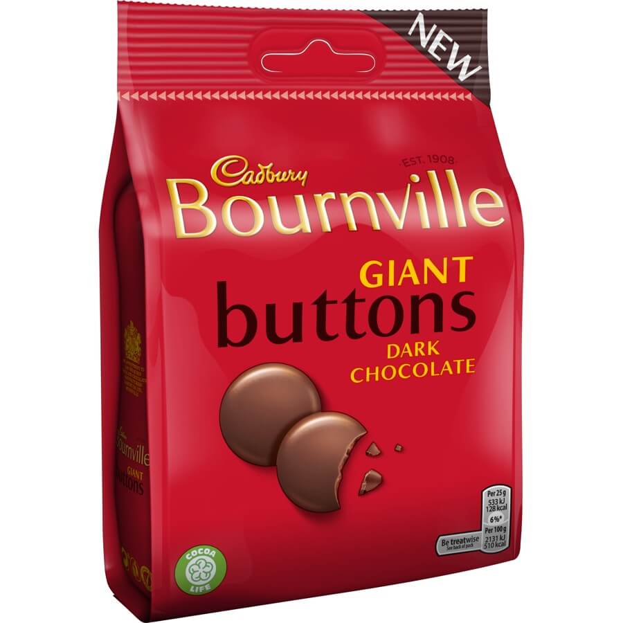 Cadbury Is Launching Vegan Bournville Buttons | LIVEKINDLY