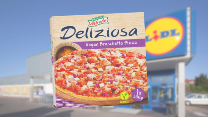 Lidl Is the Supermarket to Go to For Vegan Bruschetta Pizza | LIVEKINDLY