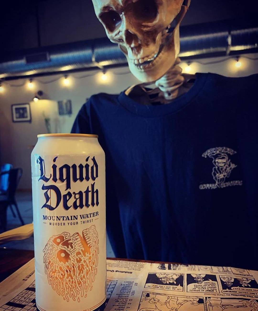 Liquid Death Is Sustainable Water For Straight-Edge Vegans | LIVEKINDLY