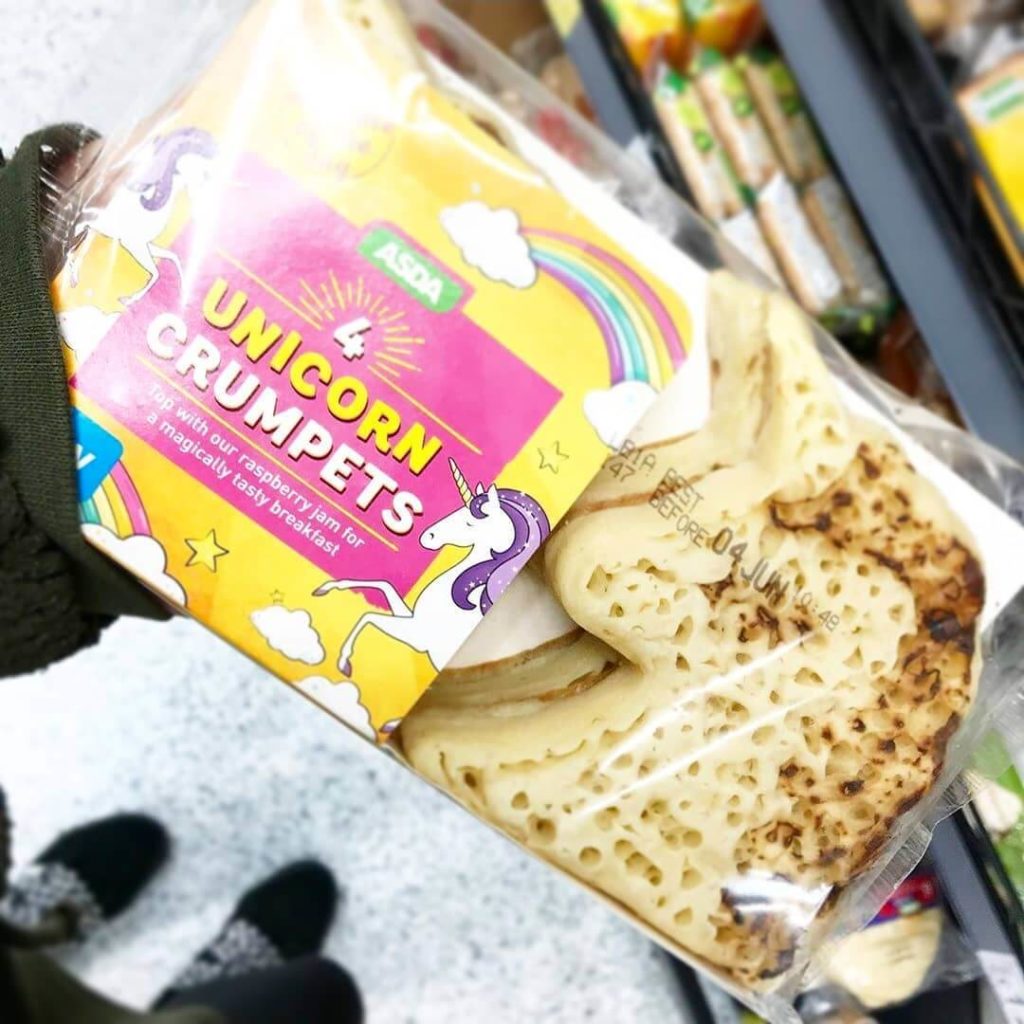 Asda Is Selling Vegan Unicorn Shaped Crumpets