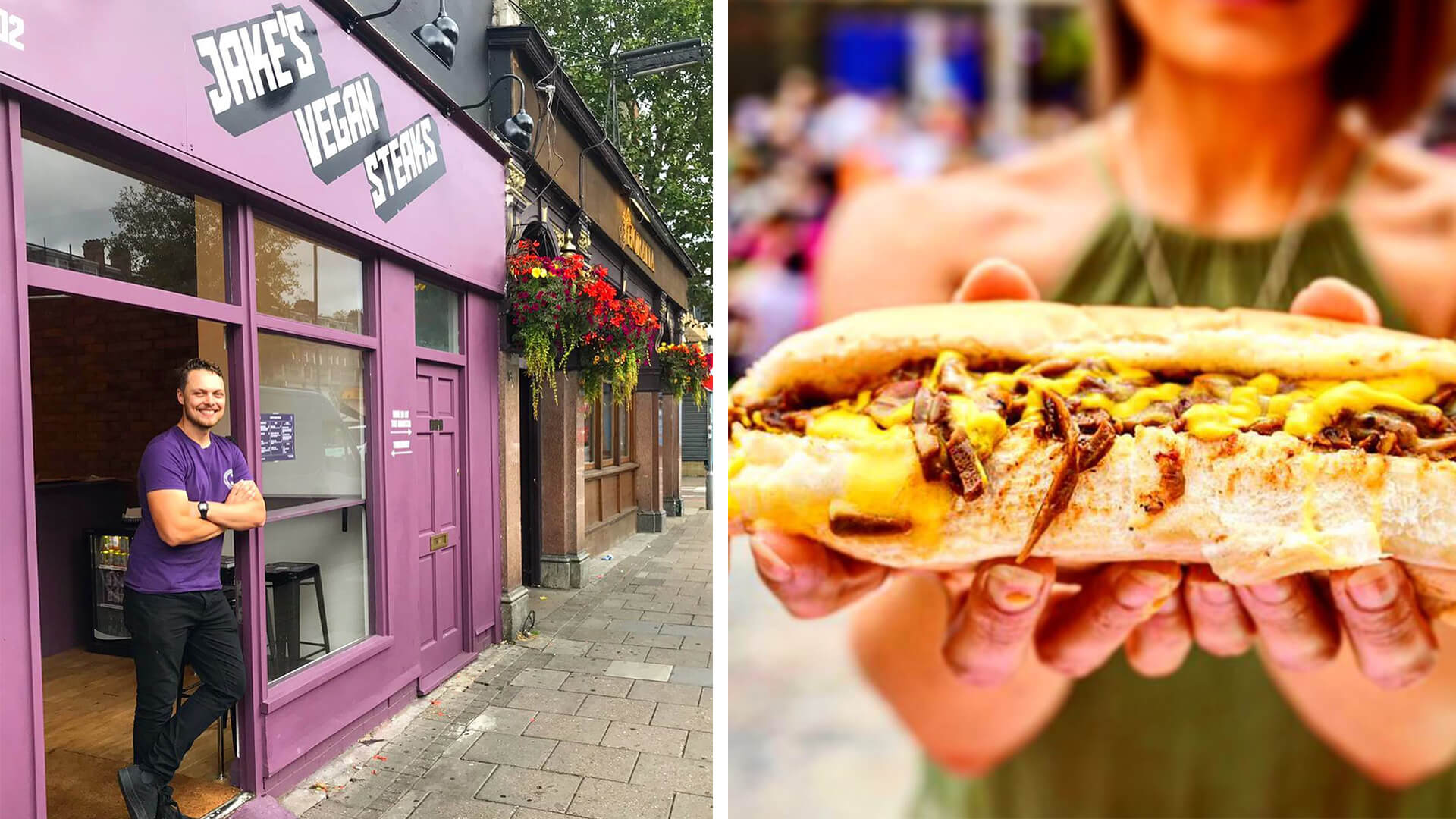 Jake’s Vegan Steaks Brings Cheesesteaks to London | LIVEKINDLY