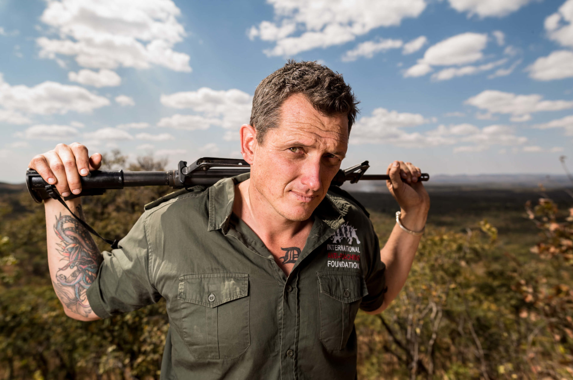 Former Sniper Damien Mander Protects Endangered Species With a ‘Vegan Army’