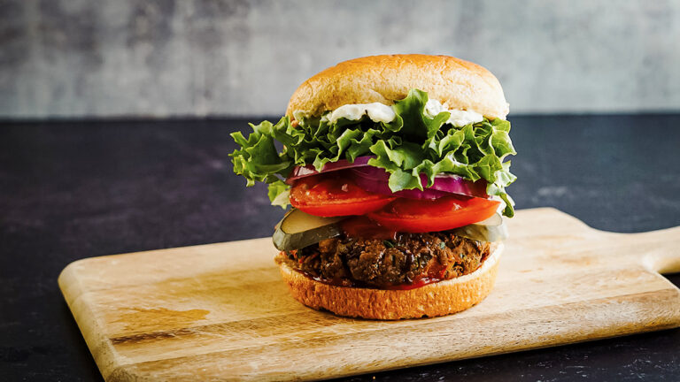 How to Make Meat-Free Burgers In 4 Minutes—or 4 Hours!