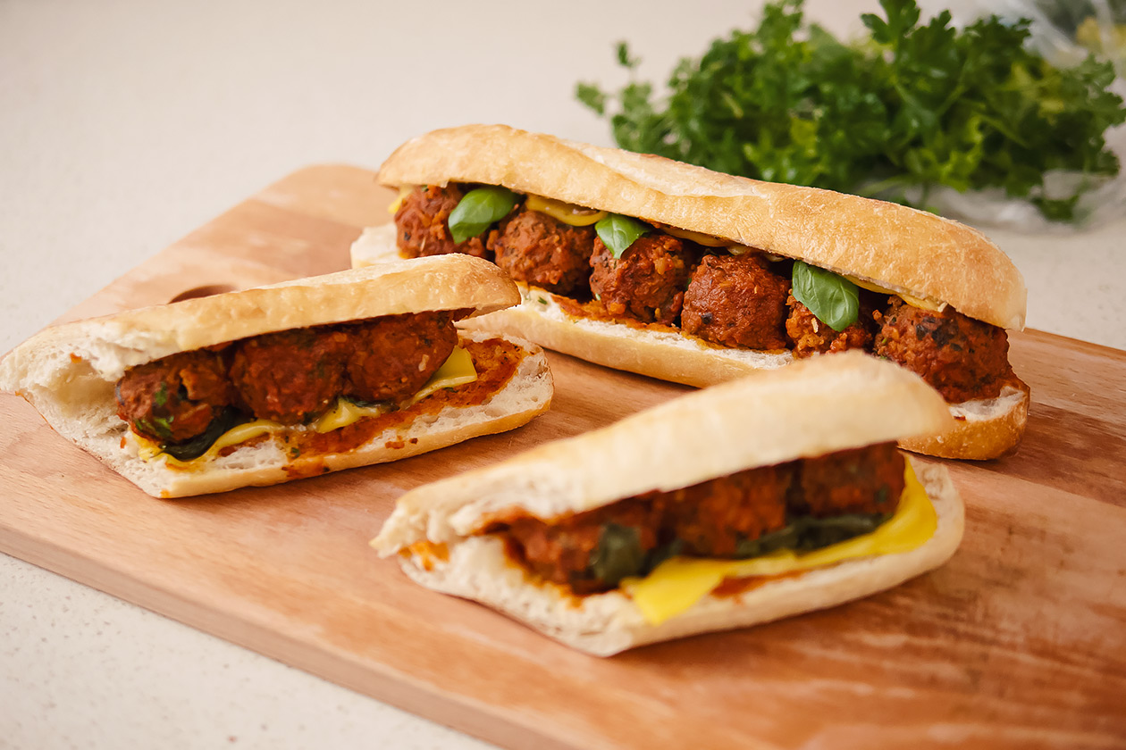 A Vegan Meatball Sub Recipe to Keep You Full Till Fall